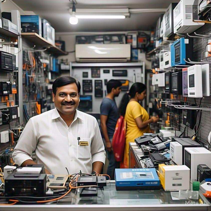 Ajay Electronics || Digital Visiting Miniwebsite